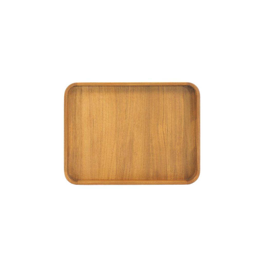 Holly teak tray top view | Teak Vintage