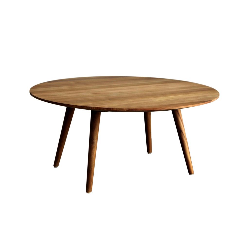 Merlin Round Coffee Table 90 Cm | Teak Vintage